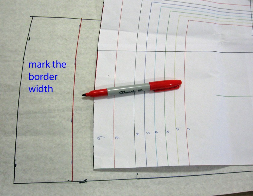 Tilly Top — how to make the top pattern into a dress with a hem border ...